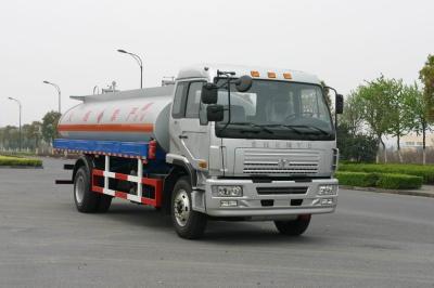 China 10000L 4x2 SHENYE Chemical Liquid Tank Truck for Aether Transport CA6DF3-18E3 132 HP for sale