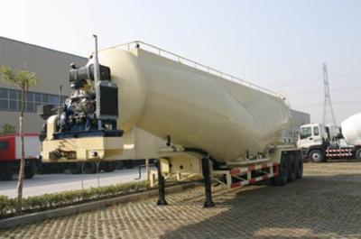 China 39cbm Dry Bulk Tank Trailer 12950x2500x3850mm for Cement Talcum Powder Coal for sale