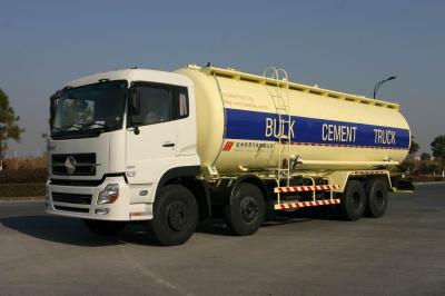 China Dongfeng 27m3 Bulk Cement Dry Powder Transport Truck 455HP DFL1311A4 for sale