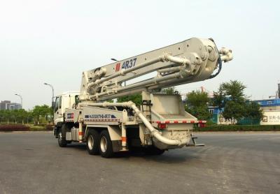 China 265kW 6x4 ISUZU Truck Mounted Concrete Pump 37m SSAB Steel 120m3/h for sale