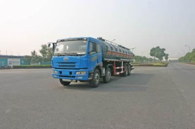 China FAW 6x4 Diesel Liquid Tank Truck 24.5 cbm Manual Transmission for Gas Transport for sale