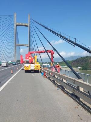 China Howo Bucket Type Bridge Inspection Equipment 18m Four Axles for sale