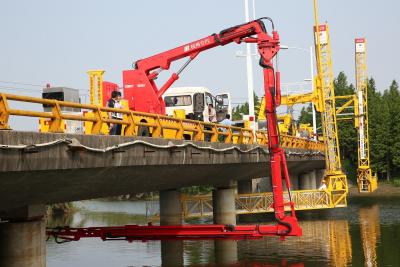 China 4 Axles 8x4 Howo Bridge Inspection Truck 18m Bucket Type HZZ5311JQJ18 for sale
