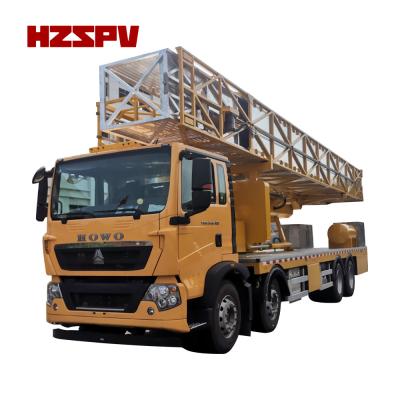 China 22m Platform Type Bridge Inspection Vehicle Single Lane Occupied 800kg Load for sale