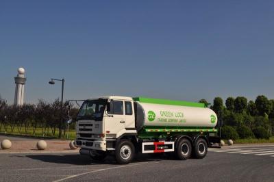 China 22500L 320HP 6x4 Aluminum Alloy Crude Oil Tank Truck for Diesel Gasoline Transport for sale