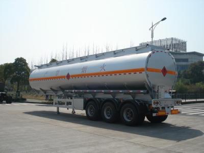 China 46000L Aluminum Alloy Oil Tank Semi Trailer 3 Axles BPW Air Suspension for sale