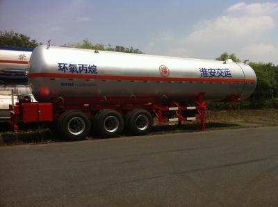 China 3x13T BPW Axle Carbon Steel Liquefied Gas Tanker Trailer 39500L 30000kg Payload for sale