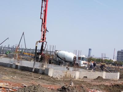 China 6x4 ISUZU 37m Concrete Pump Truck 120m3/h Germany Rexroth Hydraulic System for sale
