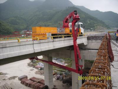 China Dongfeng 230HP 18m Bucket Type Bridge Inspection Truck 6x4 Chassis for sale
