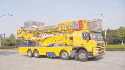 China High Stability 22m Under Bridge Inspection Unit Rental Volvo 8X4 Electrohydraulic Systems for sale