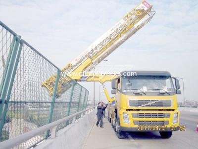 China 8x4 22m Lattice Bridge Inspection Machine VOLVO FM400 with Air Suspension for sale