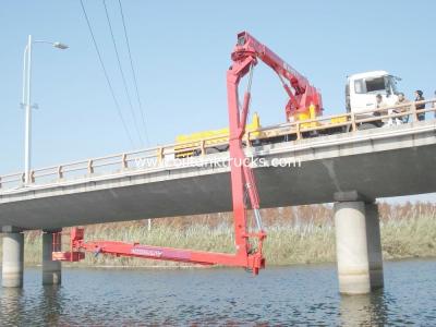 China Dongfeng 6x4 Bucket Type Bridge Inspection Unit 16M for Arch Cable Bridge for sale