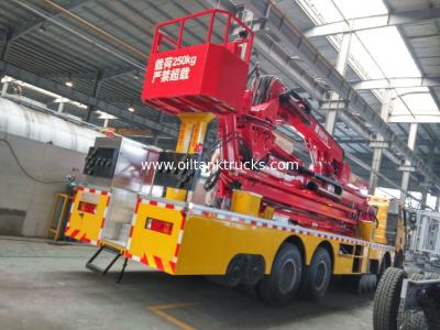 China Dongfeng 18m Bucket Under Bridge Inspection Truck 6x4 DFL1250A9 300kg Platform for sale