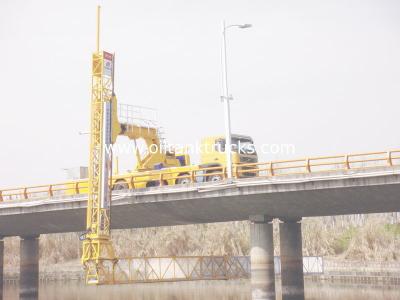 China VOLVO FM400 8x4 Bridge Inspection Truck 21m Horizontal Reach 800kg Platform Load for sale