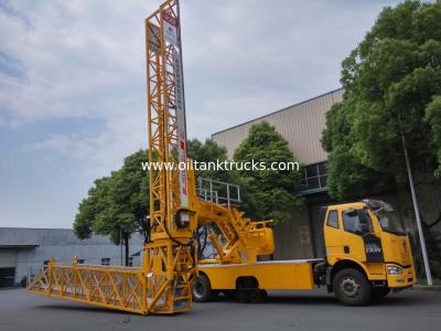 China Aluminum Lattice Type Mobile Bridge Inspection Unit 22m Working Range 299.84 HP for sale