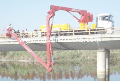 China Dongfeng 6x4 16m Bucket Bridge Inspection Equipment DFL1250A9 230HP for sale