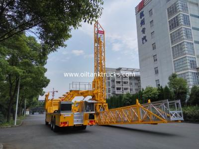 China 15m Aluminum Platform Bridge Inspection Vehicle 800kg Load FAW 6x4 Chassis for sale