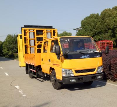 China ISUZU Chassis Pneumatic Truck Mounted Attenuator 6x4 with LED Display 1.8m Lift for sale