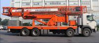 China Bridge Inspection Truck 12150x4000x2500mm Outer Dimension 60ft Horizontal Reach for sale
