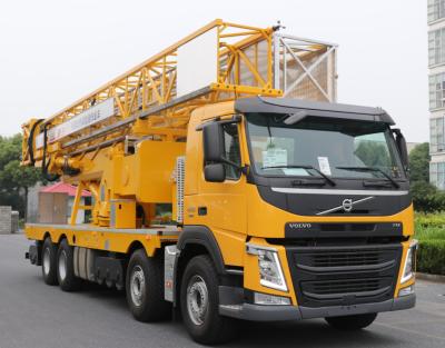China 19m Platform Type Bridge Inspection Truck Volvo 8x4 Chassis 450HP Euro VI for sale