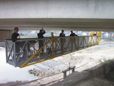 China VOLVO 8x4 Bridge Inspection Vehicle 22m Platform Remote Control Euro IV 32000kg GVW for sale