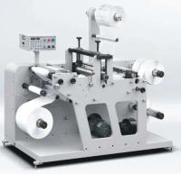 China Automatic High Precision Roll to Roll Label Cutter Rotary Sticker Cutting Machine for sale