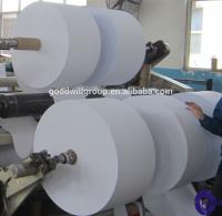 China 100% Virgin Wood Pulp Thermal Printer Paper Jumbo Paper Roll Thermal Receipt Paper for sale