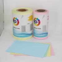 China 100% Virgin Wood Pulp NCR Paper for Invoice Printing 75gsm Using for sale