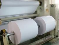 China 100% Wood Pulp Single Layer White Jumbo Thermal Paper Roll For ATM/POS Roll for sale