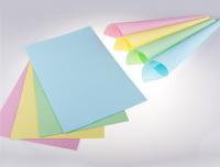 China 100% Virgin Wood Pulp CB/CFB/CF Carbonless Paper A Grade Blue/Black Image for sale