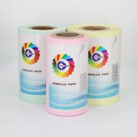 China 100% Wood Pulp Carbonless NCR Paper Blue Image & Black Image for sale