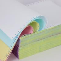 China CB/ CFB /CF Black & Blue Image Carbonless Invoice Paper Customized for sale