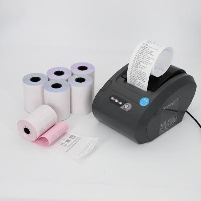 China 45-80gsm Jumbo Continuous Thermal Label Roll For ATM / POS Machine for sale