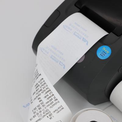 China Smooth Sharp Clean Imaging Jumbo Thermal Paper Roll For ATM / POS ROLL for sale