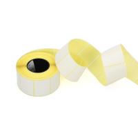 China Water / Hot Melt Glue Thermal Label Paper Roll Self Adhesive Label for sale