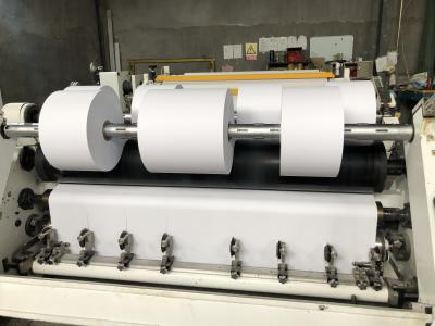 China Wood Pulp Sensitive Thermal Label Rolls / Direct Self Adhesive Sticker for sale