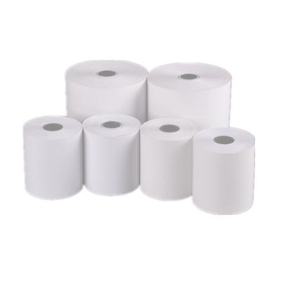 China 45-80gsm Weight POS Thermal Paper Roll Various Sizes Available 100% Virgin Wood Pulp for sale