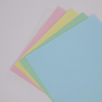 China 100% Virgin Wood Pulp CB/CFB/CF Carbonless Paper A Grade Blue/Black Image for sale