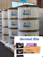 China Recyclable Thermal Print Media for Ultrasound Paper Width 445mm 75um 95um Options Packaging Labels Jumbo Rolls Thermal Film for sale