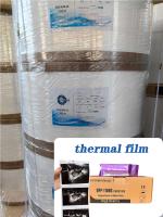 China Thermal Print Film for Ultrasound Paper Eco-Friendly Recyclable Options in 75um 95um Ideal for Packaging Labels Bulk Rolls for sale