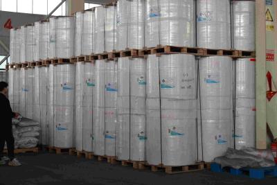China Glassine Paper Liner Thermal Label Paper Roll Black Image For Professional Labeling Needs for sale