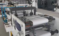 China Thermal Transfer Paper Sticker Roll Kiss Cut Die Cutting Machine for Labels for sale