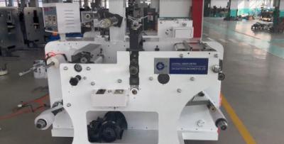 China Adhesive Label Die Cutting Machine for Blank Stickers - 70m/min Speed for sale