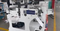 China Automatic Rotary Die Cutting Machine for Blank Adhesive Labels, 70m/min Speed for sale