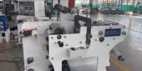 China Automatic Roll to Roll Sticker Label Rotary Die Cutting Machine with Slitting for sale
