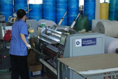 China High-Speed Thermal Paper Roll Slitting Machine for 40-400gsm Materials for sale