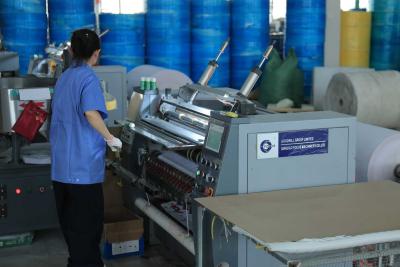 China BANK POS Thermal Paper Roll Cutting and Rewinding Machine for Cash Registers for sale