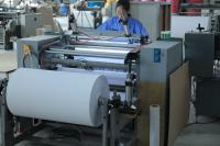 China Fully Automatic Thermal Paper Slitting Machine for Cash Register Rolls - 900mm Width for sale