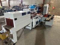 China Fully Automatic Heat Shrink Packaging Machine for 30-90mm Thermal Paper Rolls for sale