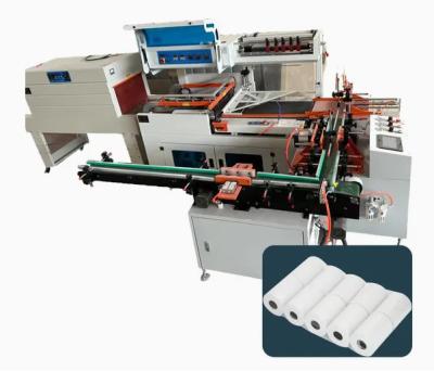 China Fully Automatic Heat Shrink Machine with 220V/50HZ and 380kg Weight for sale